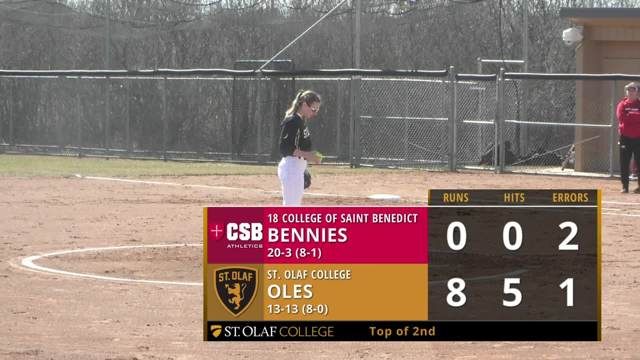 St. Olaf College — St. Olaf Softball