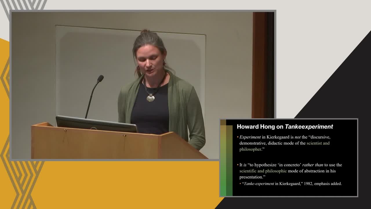 St. Olaf College — Julia Watkin Memorial Kierkegaard Lecture