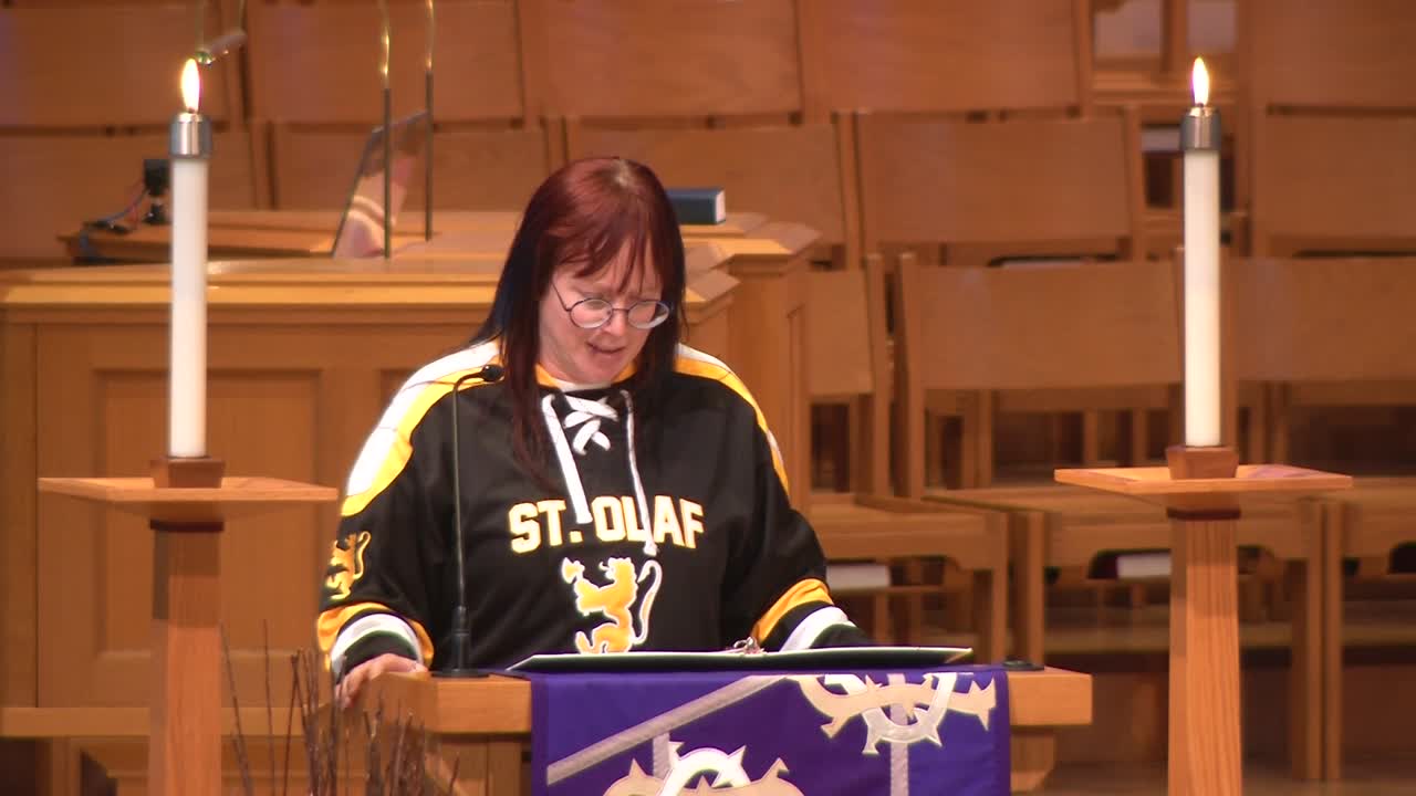 St. Olaf College — Chapel Service for Fri, Feb 23, 2024