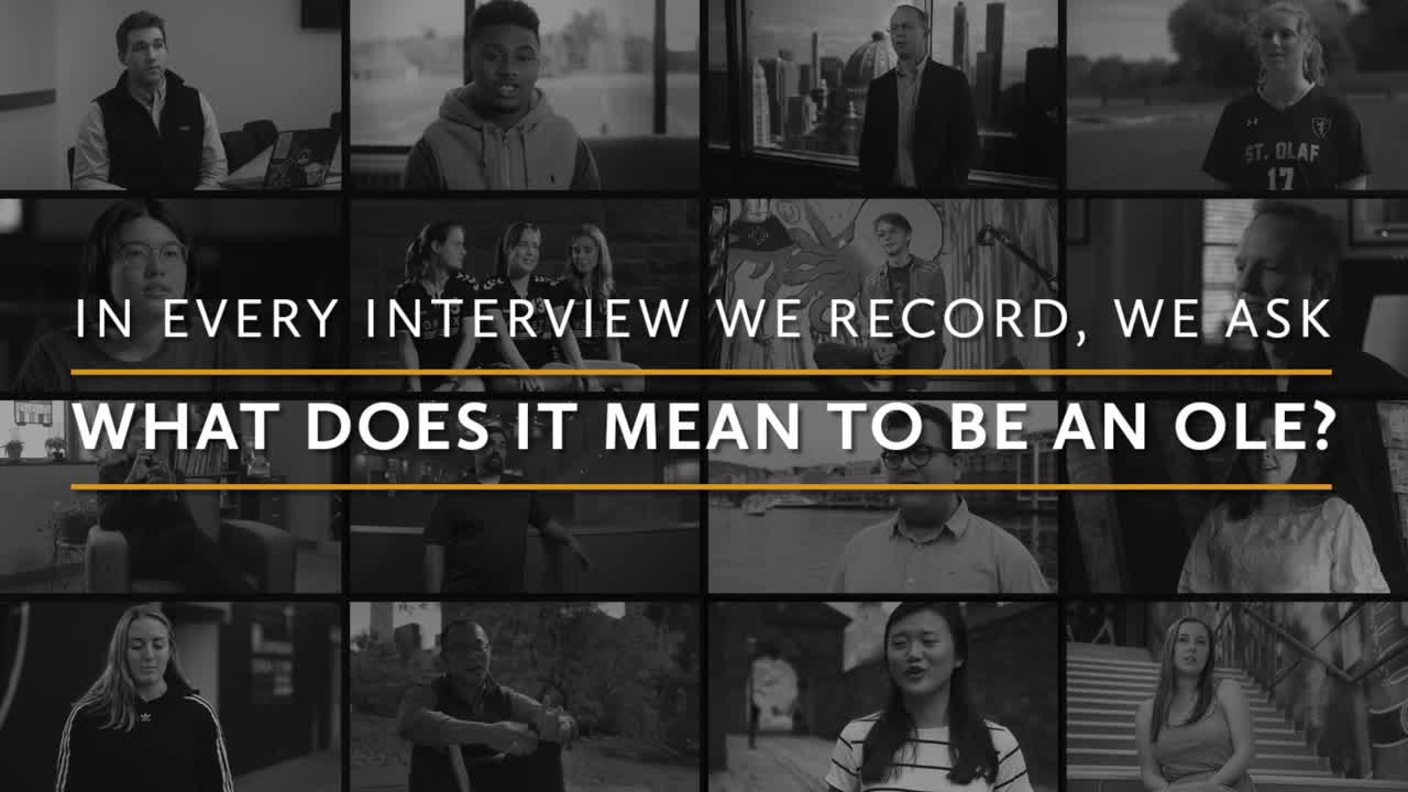 St. Olaf College — What does it mean to be an Ole?